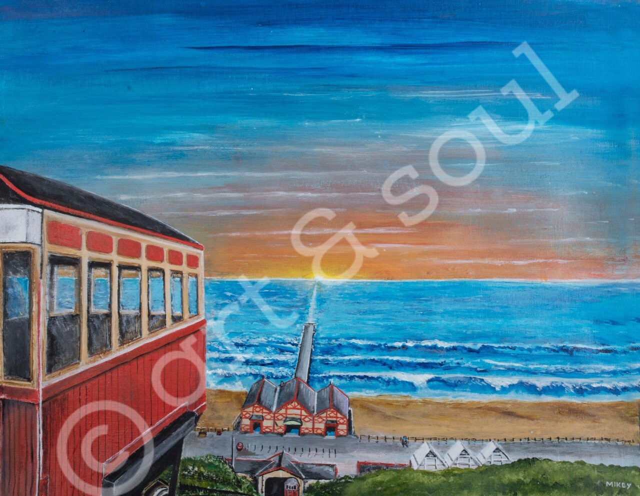 Saltburn A4 Mounted Print - Etsy