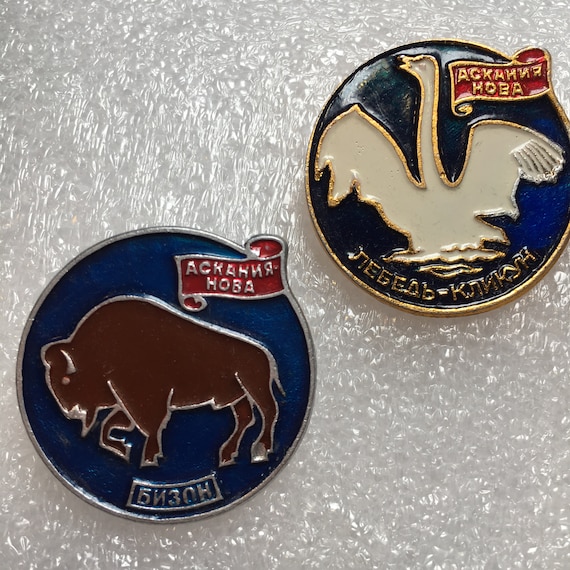 Soviet badges, Birds, Animal, Fauna, Vintage collecti… - Gem