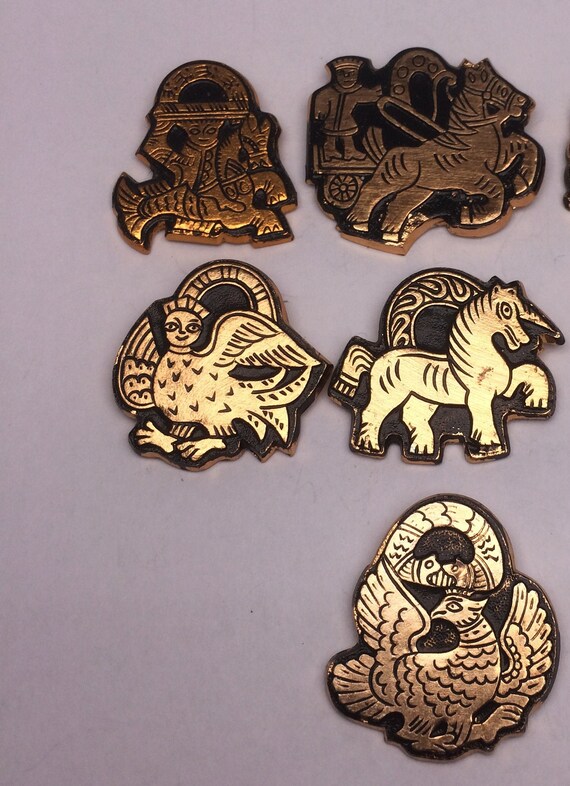 Soviet pin, Slavic alphabet, ancient letters, Slavic … - Gem