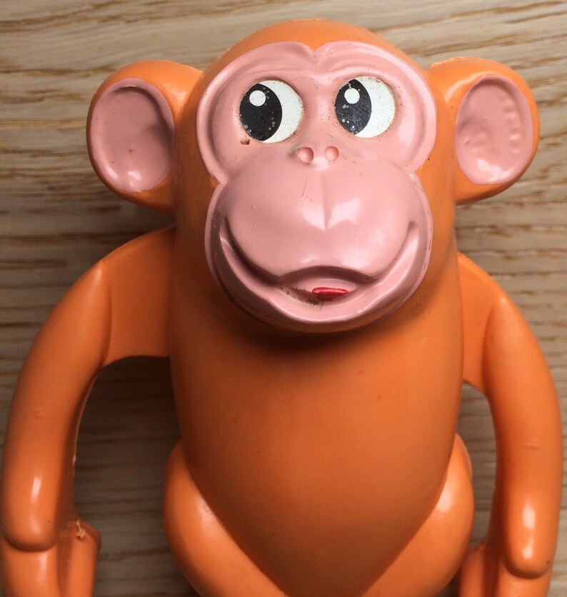 Mechanical Monkey Vintage Soviet Toy 1980s | Etsy