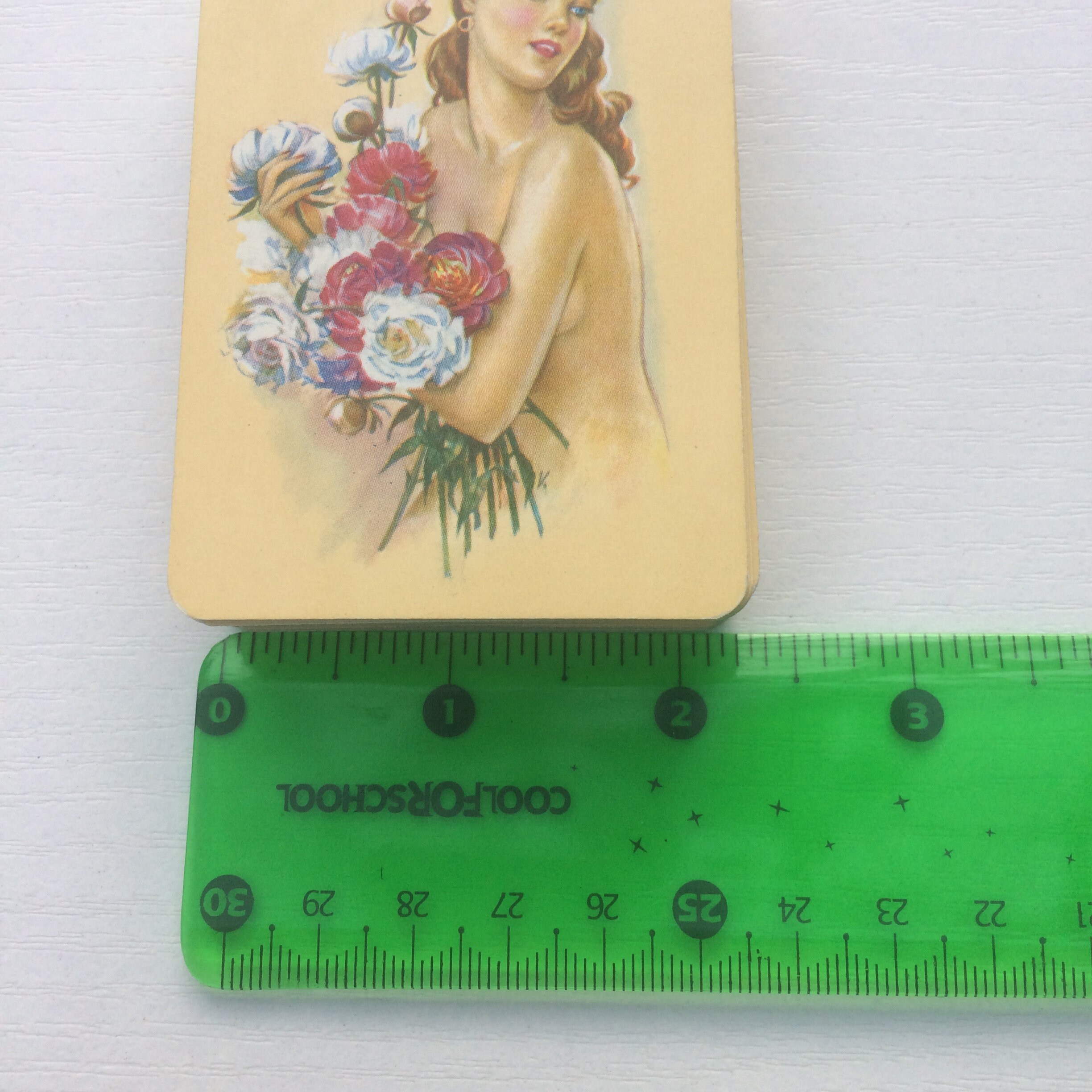 Deck of 55 cards pinup playing cards Adult cover girls | Etsy