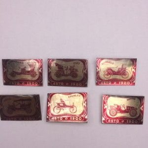 Soviet Pin, Retro Cars of the USSR, Collectible Badges, Set of 6 - Etsy