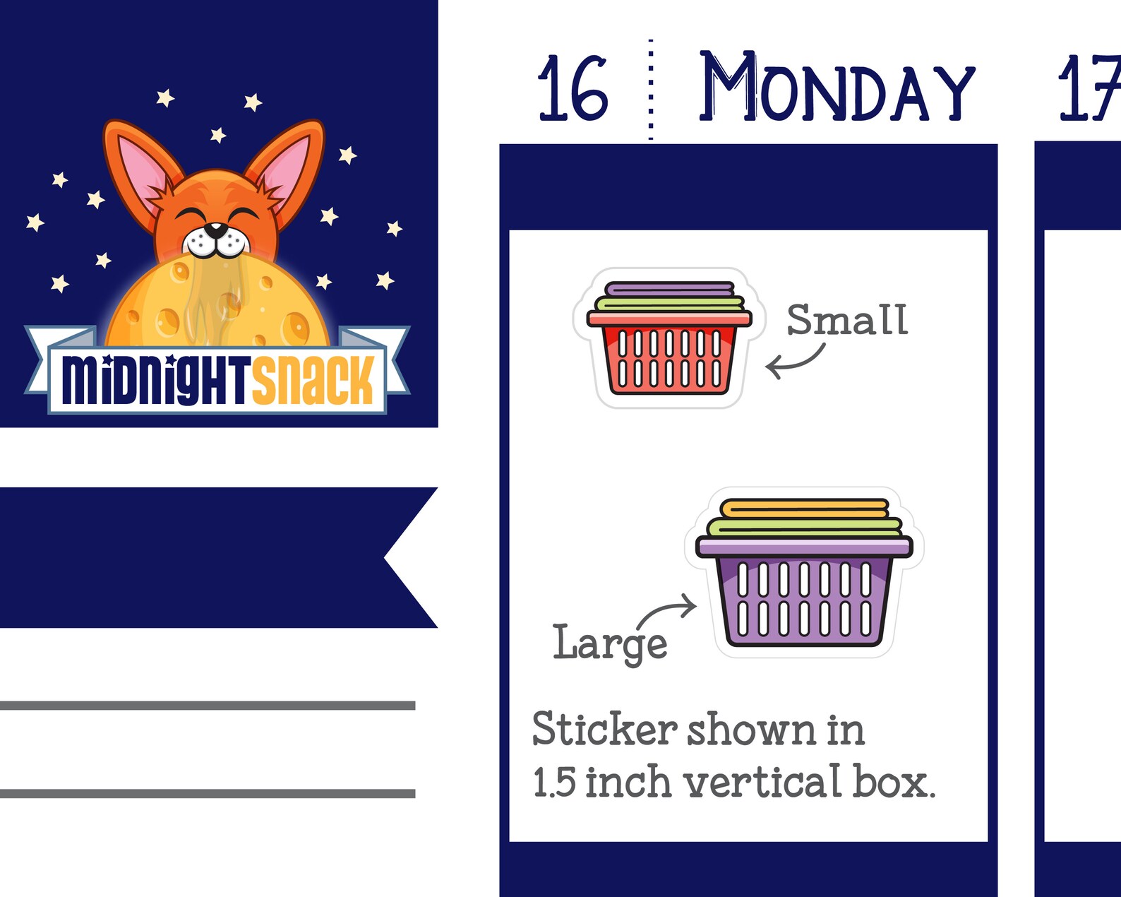 Laundry Basket Icon Sticker Clothes Hamper Planner Sticker - Etsy