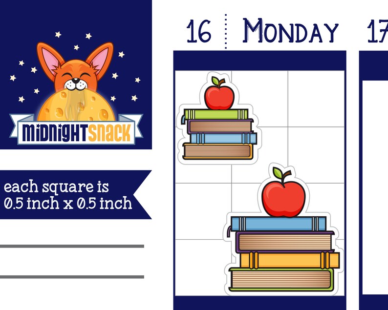 Homework Icon Stickers Assignment Reminder Planner Stickers | Etsy