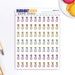 Spray Bottle Icon Stickers | Spring Cleaning Planner Stickers | Mist ...