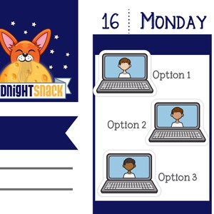 Online Meeting Icon Sticker | Virtual Chat Planner Stickers | Google ...