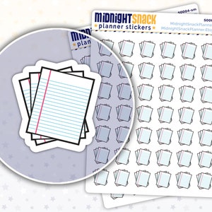 Homework Assignment Planner Stickers | Essay Writing Icon Sticker - Etsy