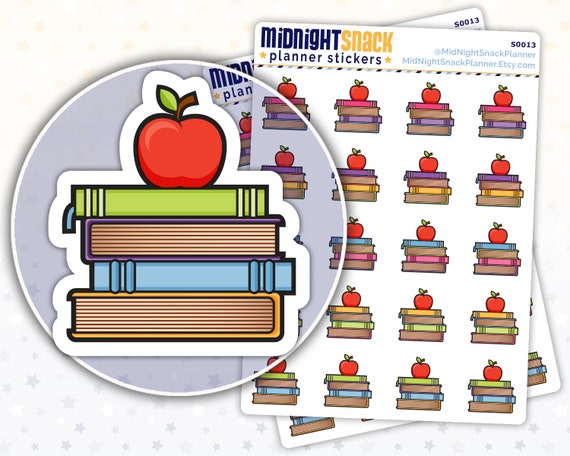 Homework Icon Stickers Assignment Reminder Planner Stickers | Etsy