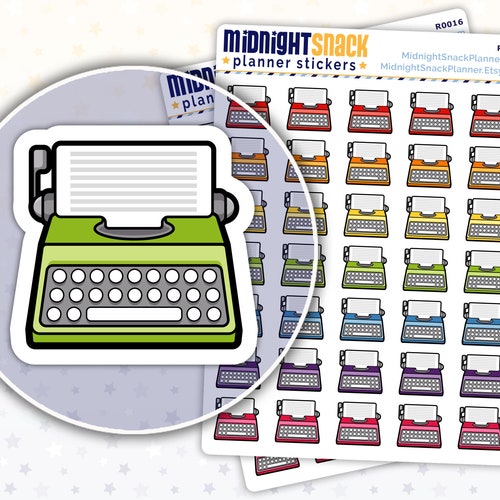 Homework Assignment Planner Stickers Essay Writing Icon - Etsy