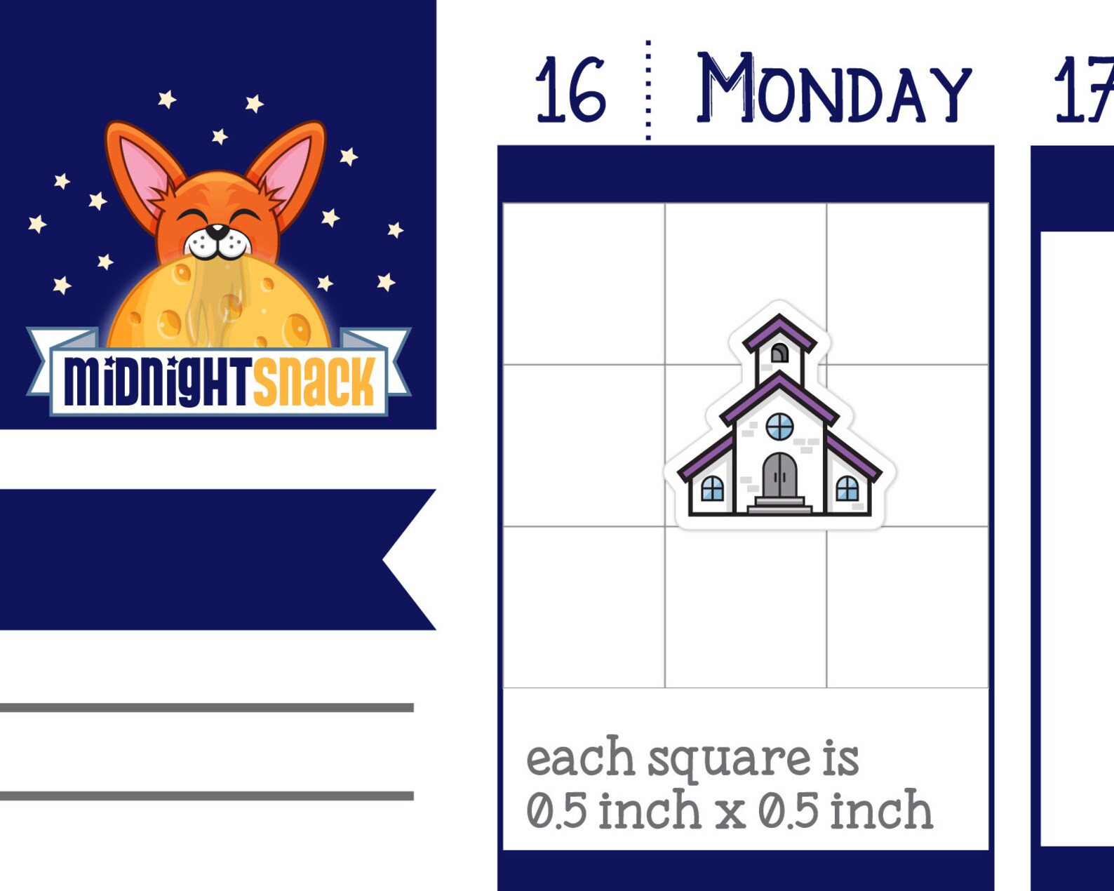 Church Icon Sticker | Sunday School Planner Sticker | Youth Group ...