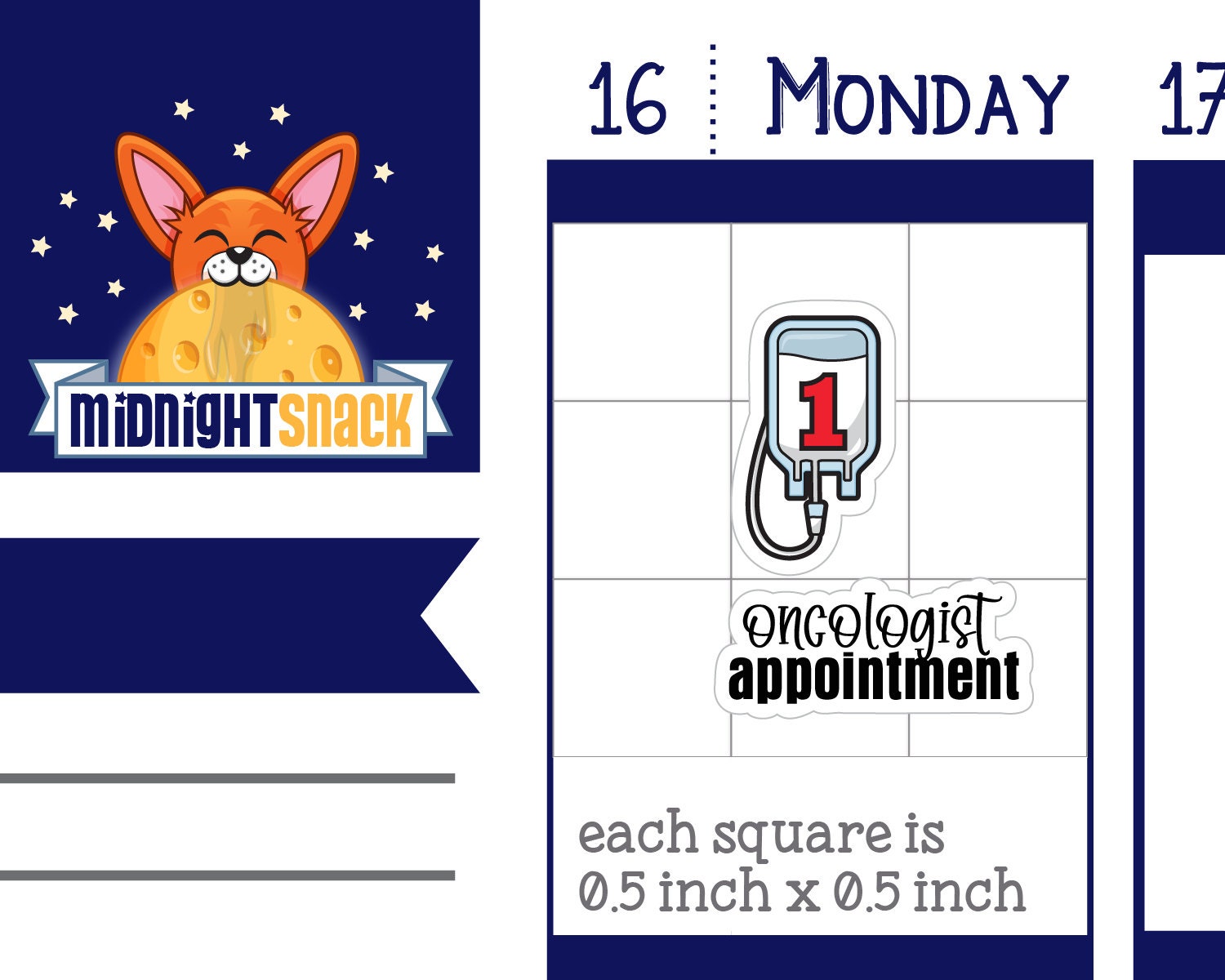 Chemotherapy Treatment and Countdown Planner Stickers | Chemo Cancer ...