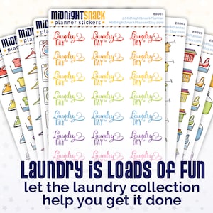Laundry Basket Icon Sticker | Clothes Hamper Planner Sticker | Fold ...