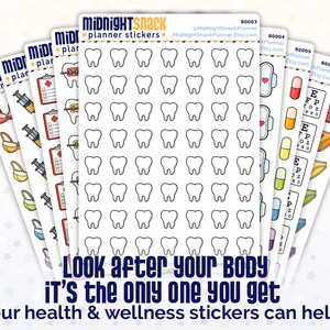 Menstrual Pad Planner Stickers | Period Tracking Icon Sticker - Etsy