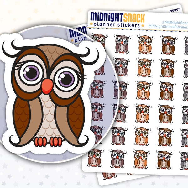 Owl Planner - Etsy