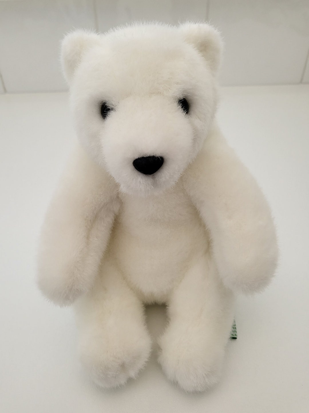 WWF Polar Bear Plush White 1989 World Wildlife Fund for Nature ...