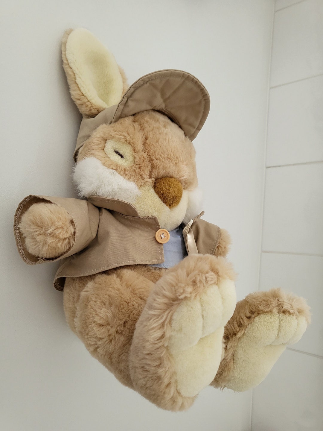 Vintage Target Sleeping Bunny Plush Wearing Clothes Hat Non Non Rabbit ...