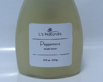 Peppermint Soap Liquid - Etsy