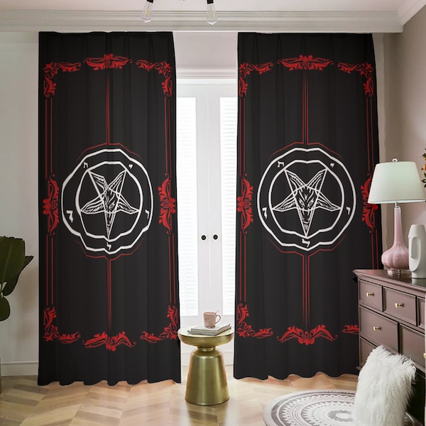 Gothic Curtains - Etsy