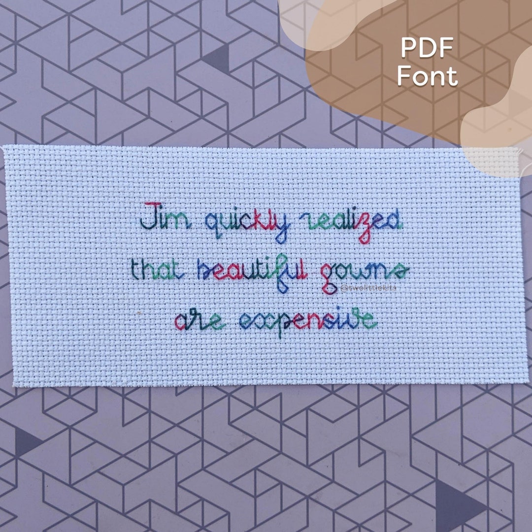 Font Add-on celeste Alphabet PDF // - Etsy