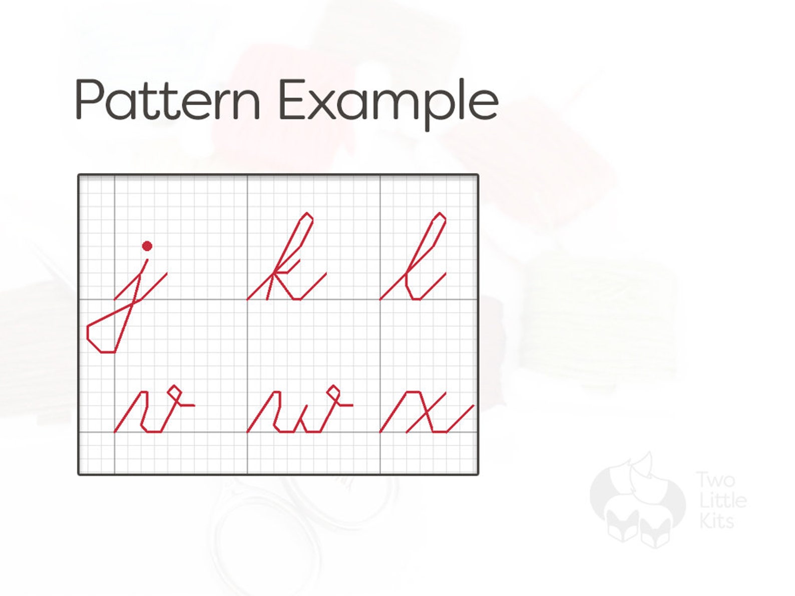 Font - "alison" Alphabet PDF // Cross-stitch Type / Modern Cursive ...
