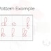 Font - "felicity" Alphabet PDF // Cross-stitch Alphabet Cursive ...