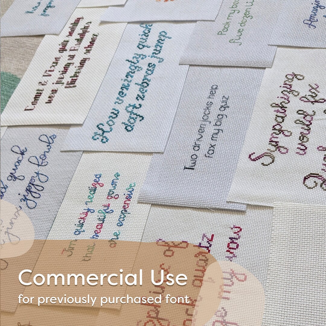 Commercial License Font, One Time Commercial Use, No Credit Needed ...