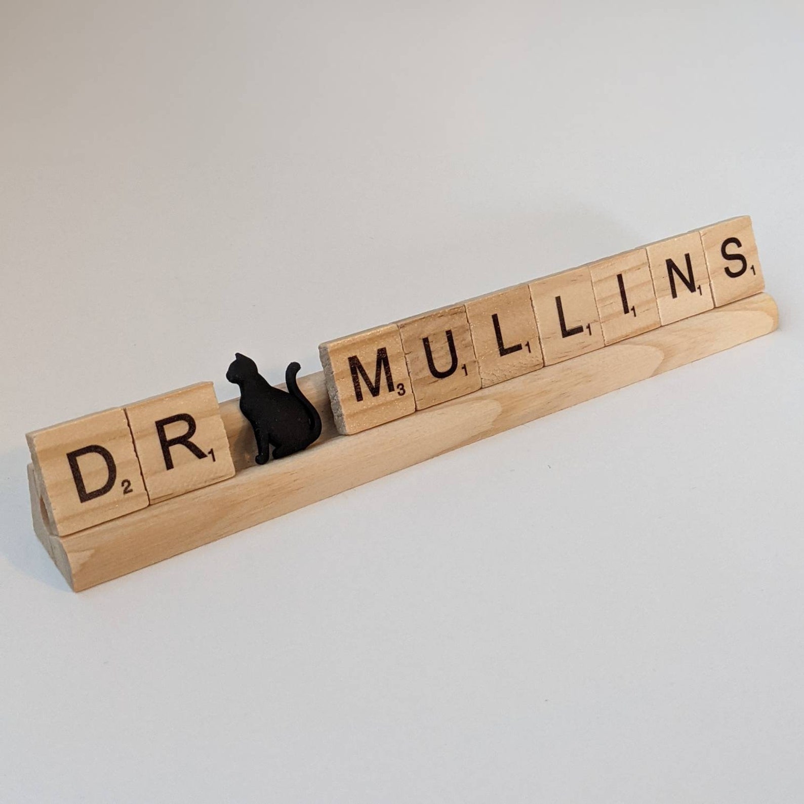 Personalized Cat Veterinarian Scrabble Tile Name Plates | Veterinarian ...