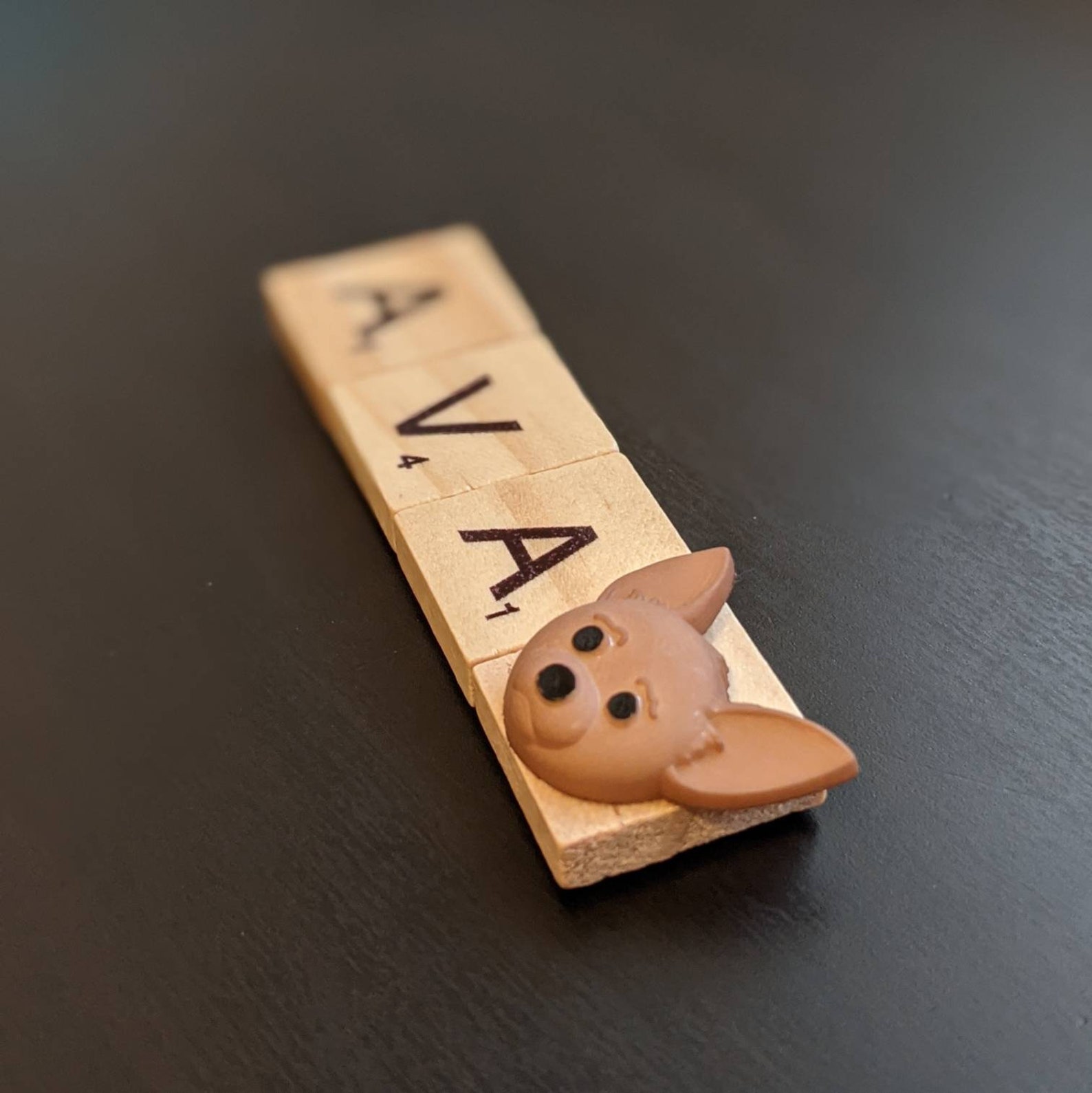 Personalized Dog Name Scrabble Tile Fridge Magnet | Gift for Dog Mom ...