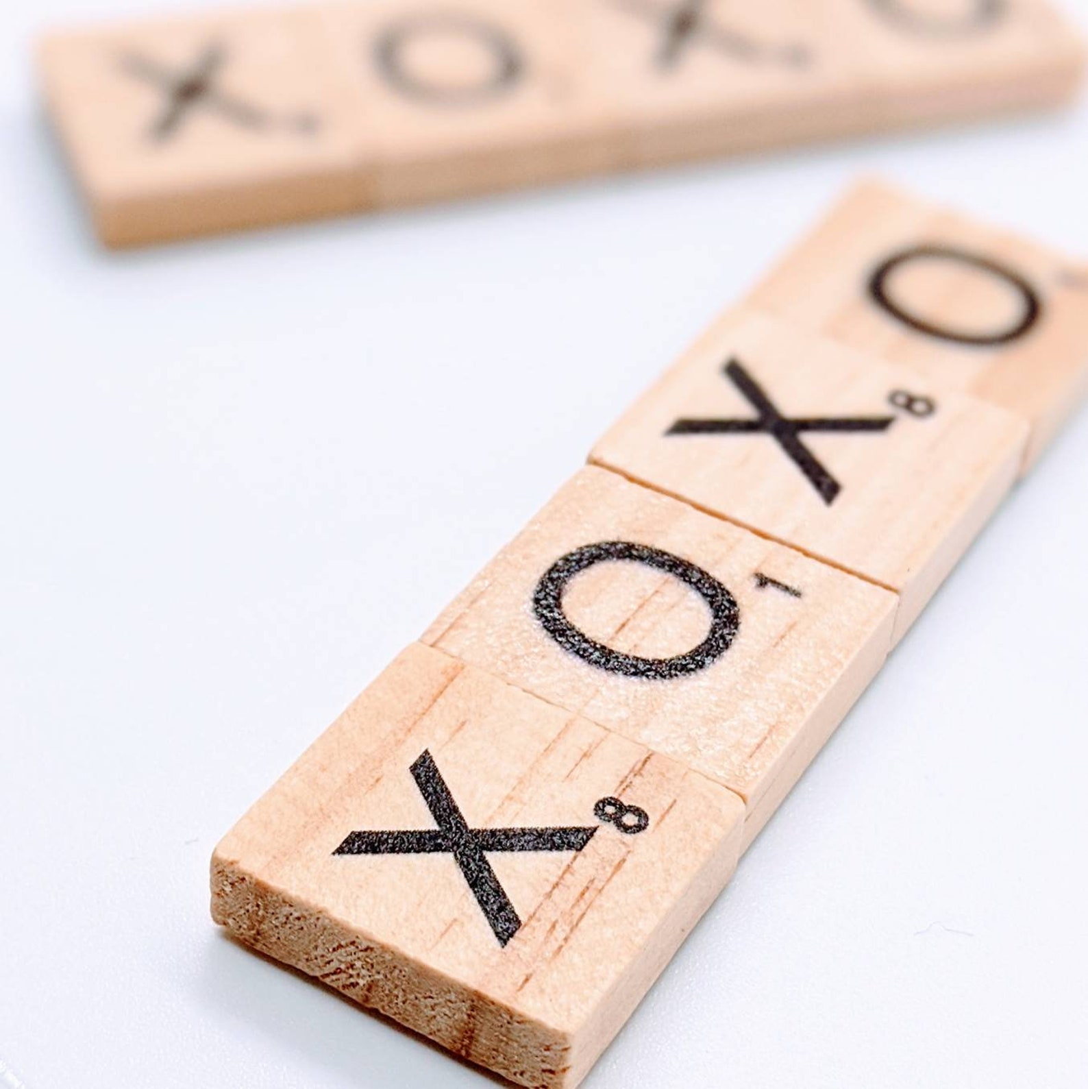 XOXO Scrabble Tile Magnets Set of 2 Valentines Love Fridge Magnets - Etsy