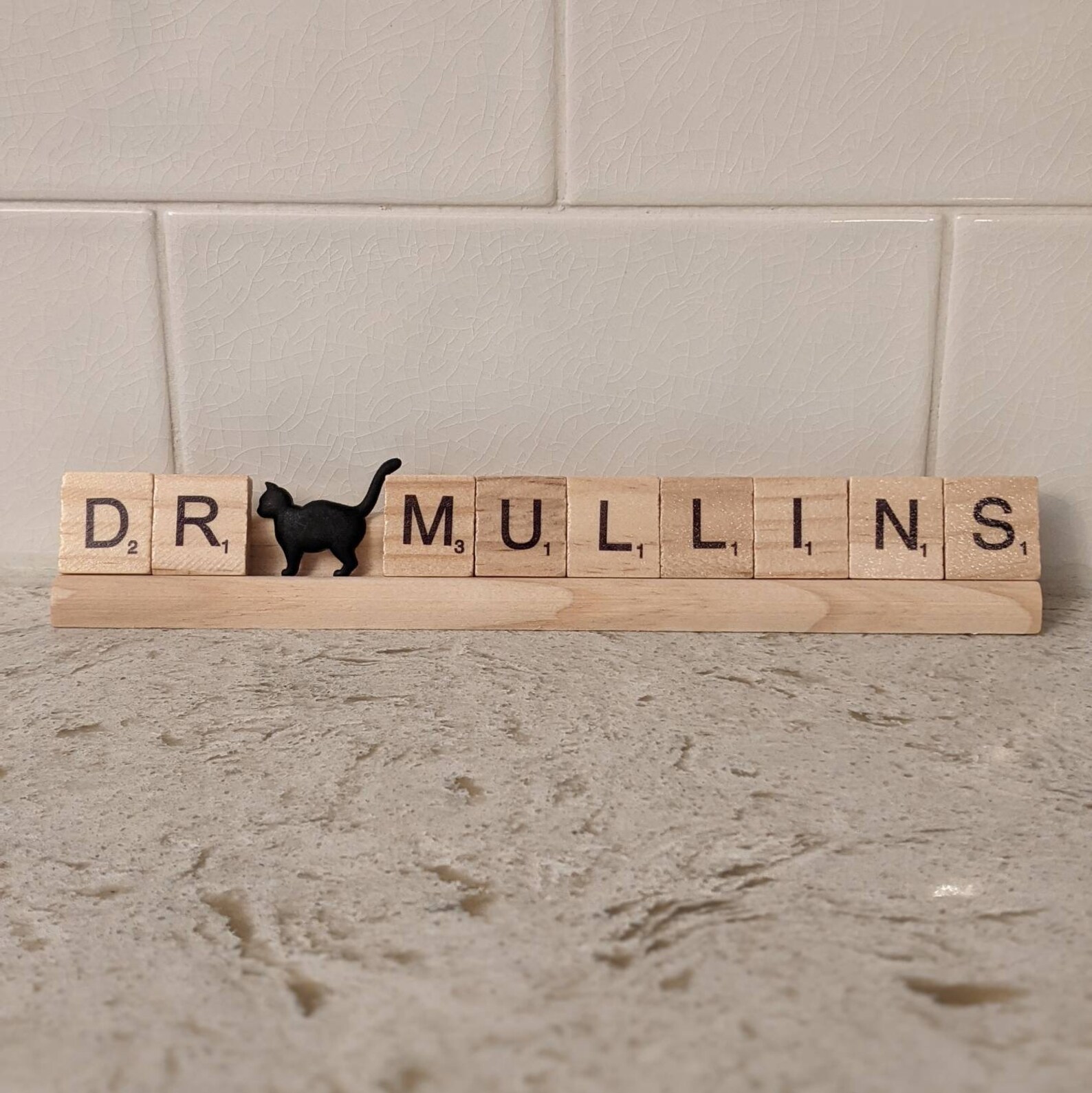 Personalized Cat Veterinarian Scrabble Tile Name Plates | Veterinarian ...