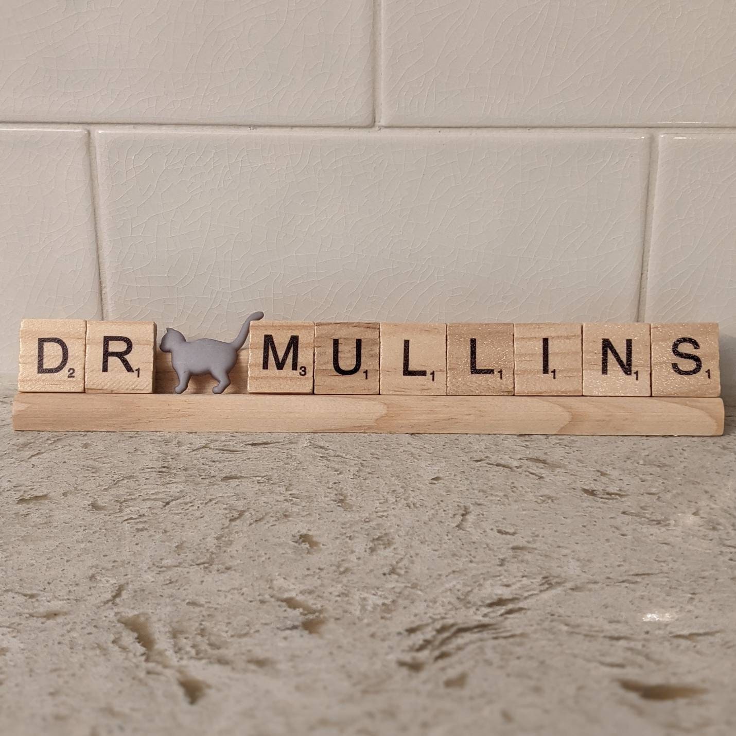 Personalized Cat Veterinarian Scrabble Tile Name Plates | Veterinarian ...