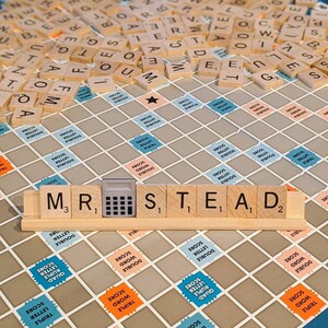 Personalized Math Teacher Scrabble Tile Name Plate | Teacher Gift ...