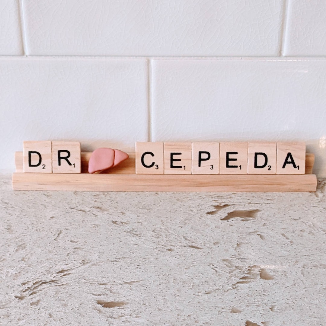 Personalized Liver Doctor Scrabble Tile Name Plates | Hepatology Doctor ...