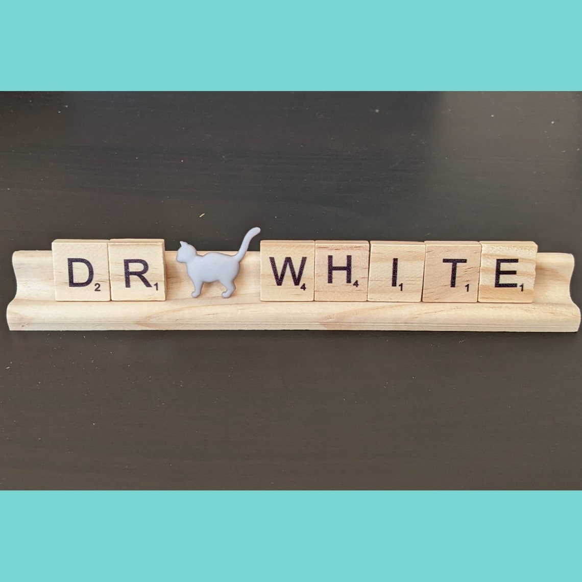 Personalized Cat Veterinarian Scrabble Tile Name Plates | Veterinarian ...