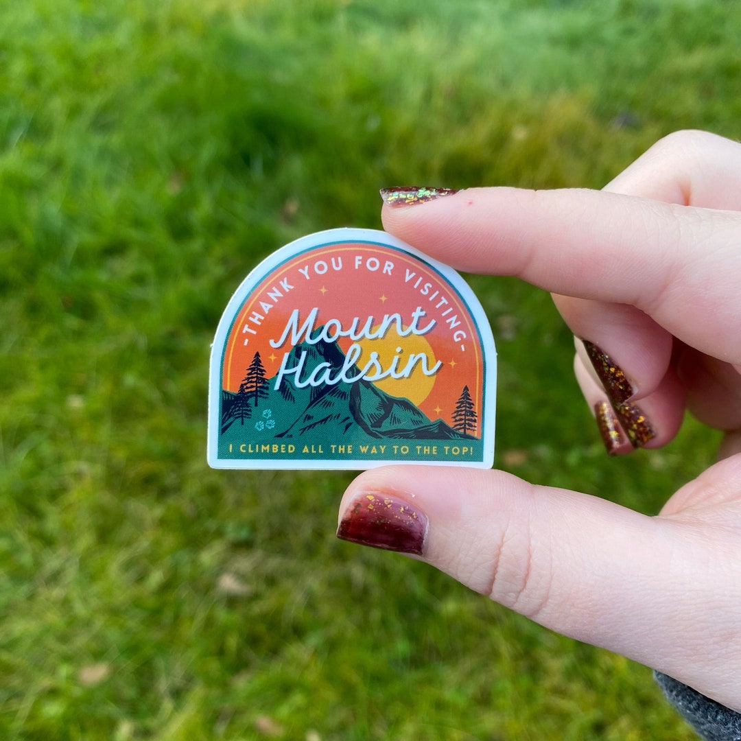 Mount Halsin Sticker - Etsy