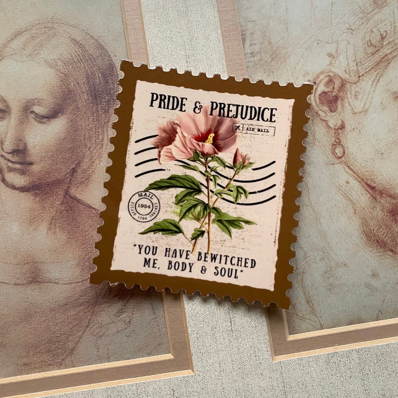 Jane Austen Sticker - Etsy