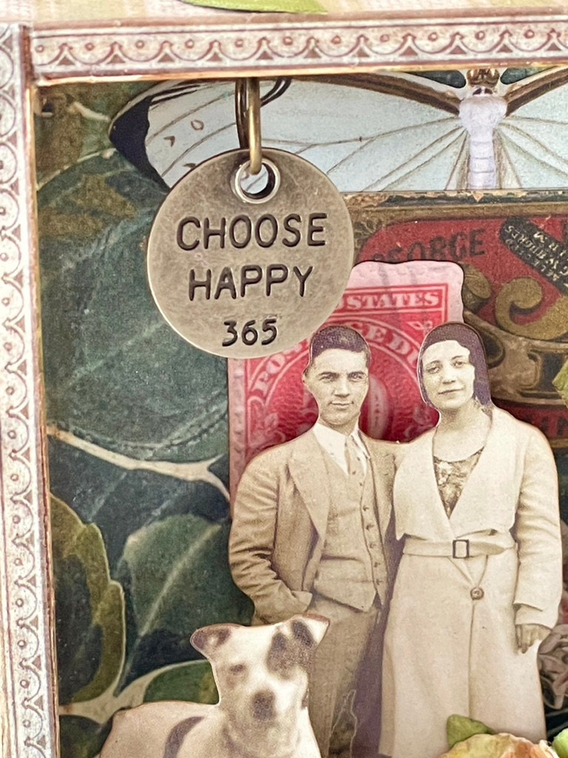 Choose Happy Shadow Box Art - Etsy