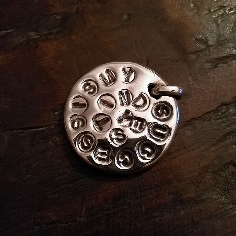 Sterling Silver Large Pendant Men's Handmade Silver - Etsy
