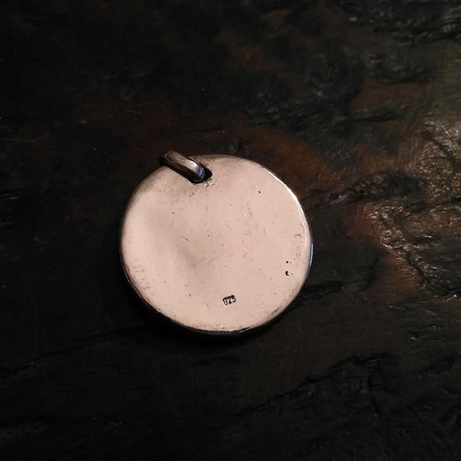Sterling Silver Large Pendant Men's Handmade Silver - Etsy