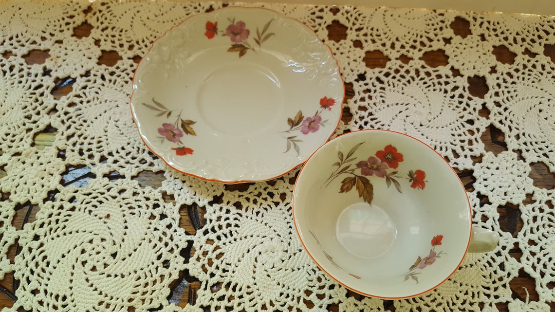 Royal Ivory KPM China Cup and Saucer | Etsy