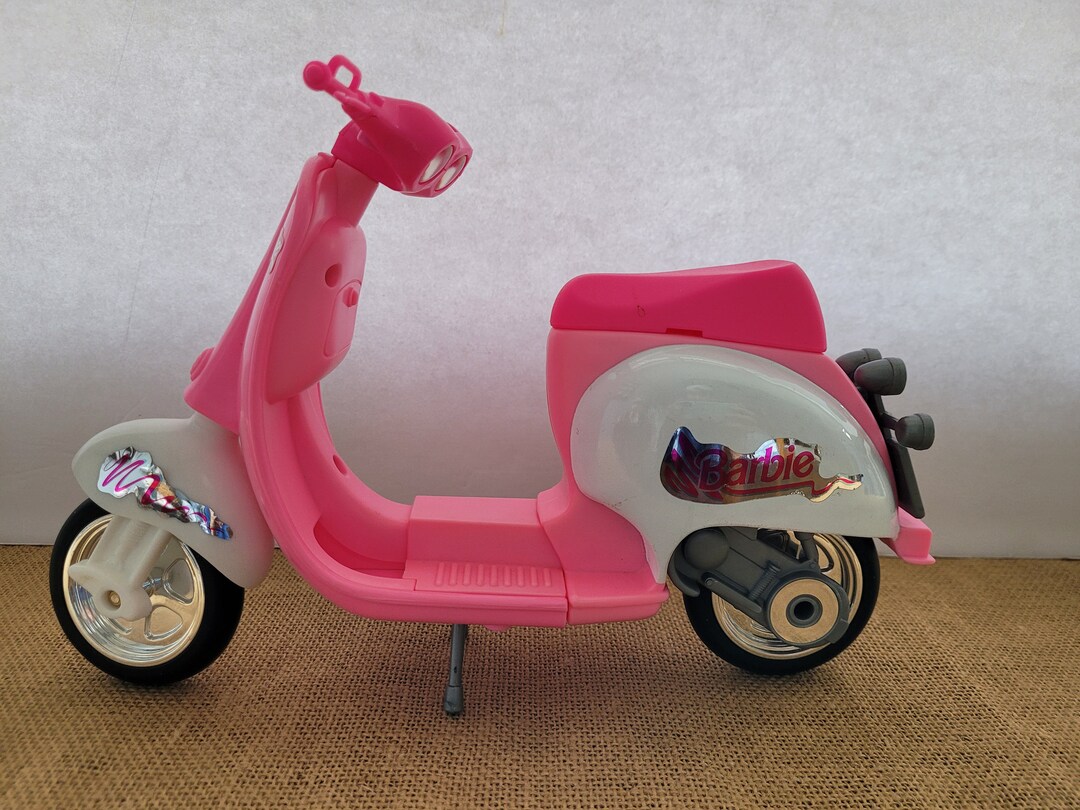 Barbie 1997 Pink Vespa or Scooter - Etsy