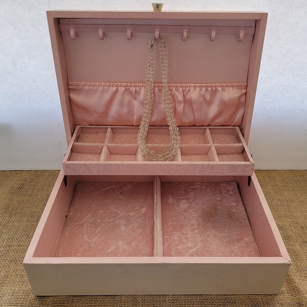 Pink Jewellery Box - Etsy