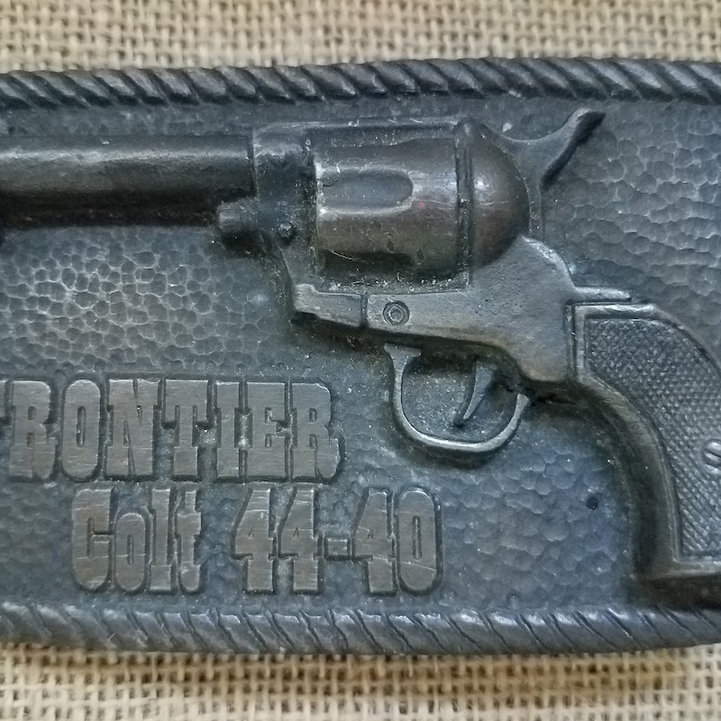 Vintage Colt Belt Buckle - Etsy