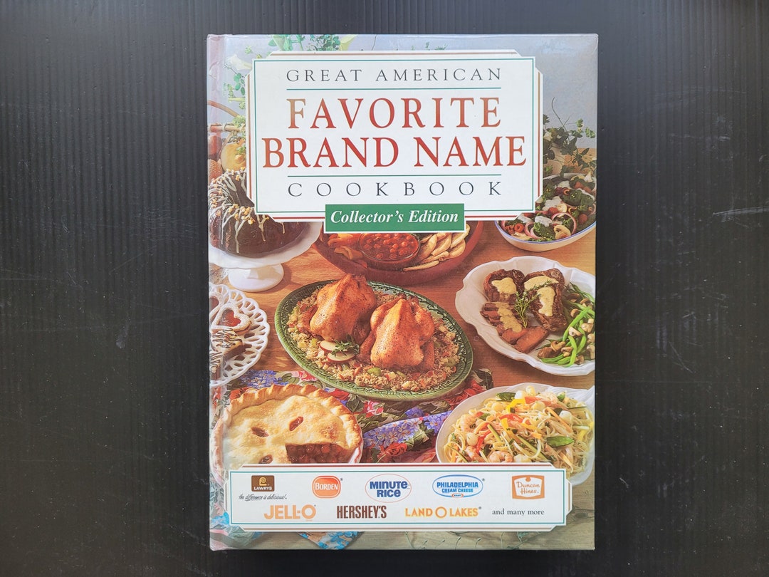 Great American Favorite Brand Name Cookbook - Collector's Edition - Etsy