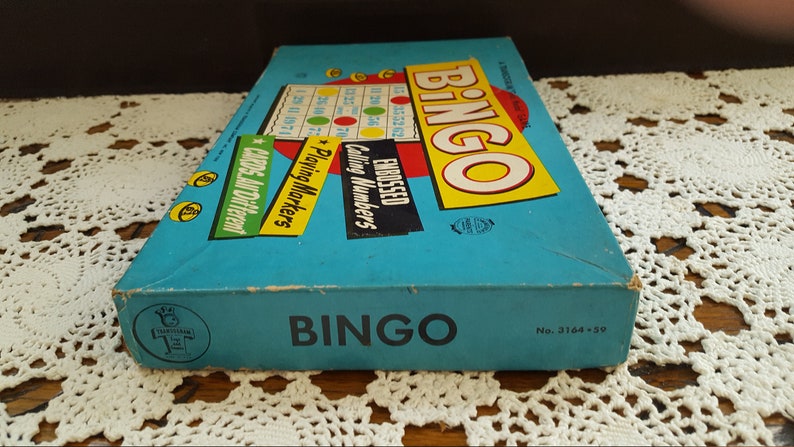 Transogram Gold Medal BINGO 1948 - Etsy