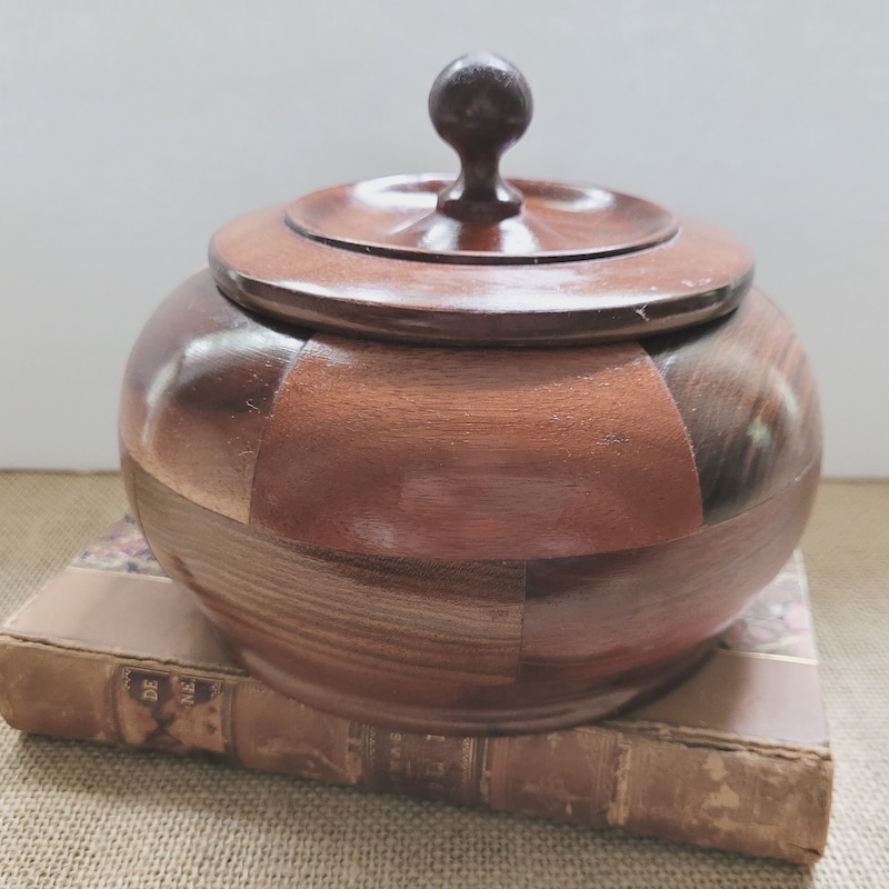Wood Turned Box - Etsy