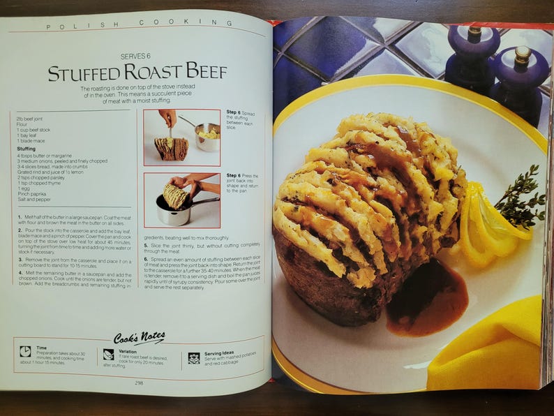 The Complete Illustrated Step by Step Cookbook - Etsy