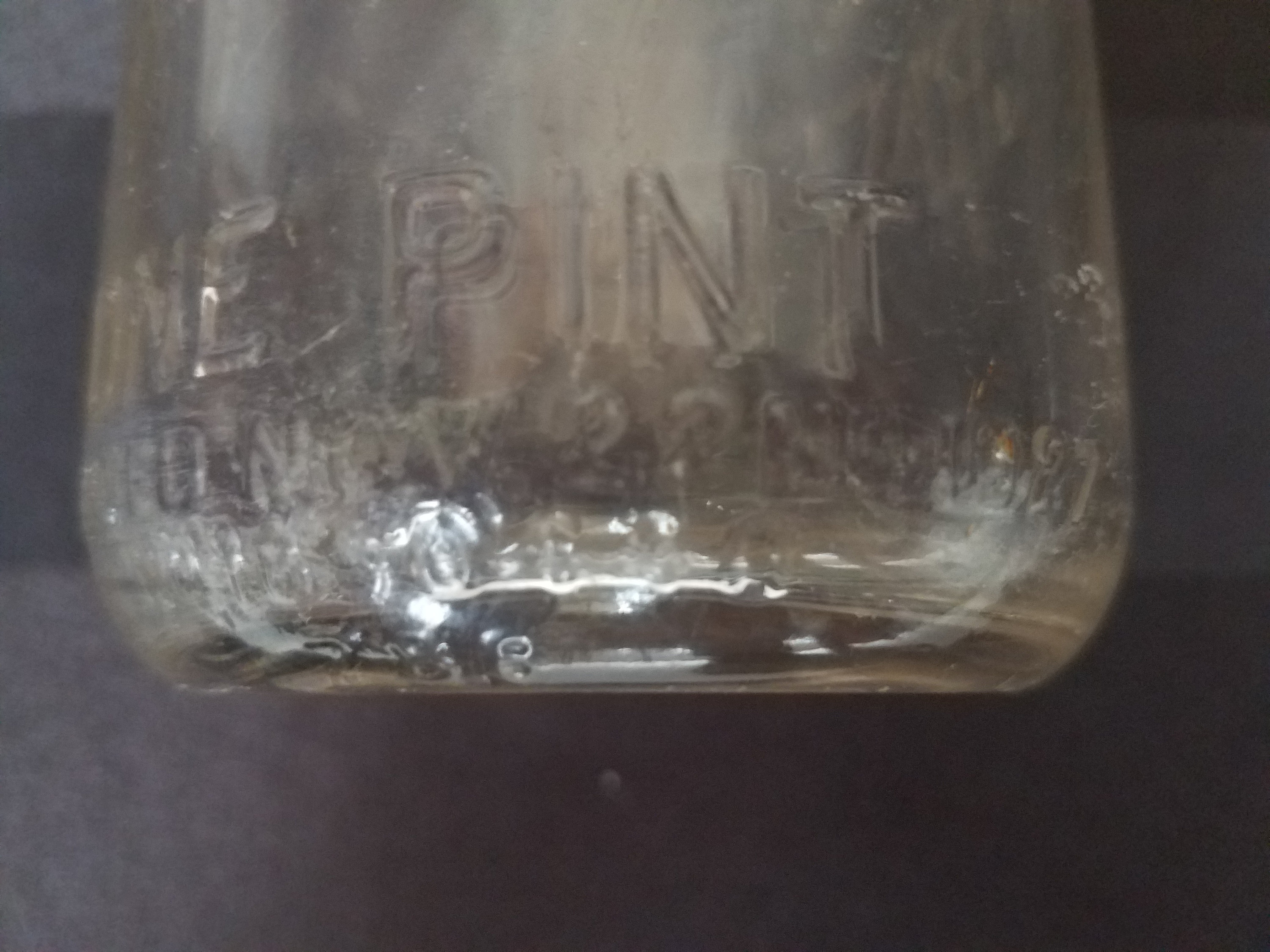 Owen Bros Graffenburg Dairy Utica NY One Pint Bottle - Etsy
