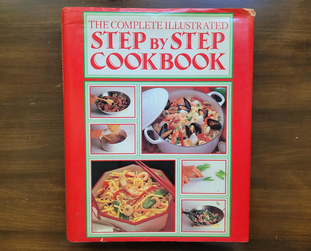 The Complete Illustrated Step by Step Cookbook - Etsy