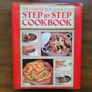 The Complete Illustrated Step by Step Cookbook - Etsy